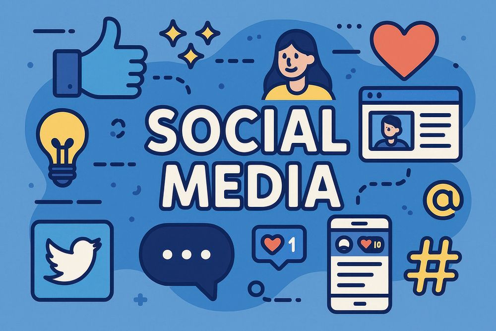 Engaging social media illustration. | Free Photo Illustration - rawpixel