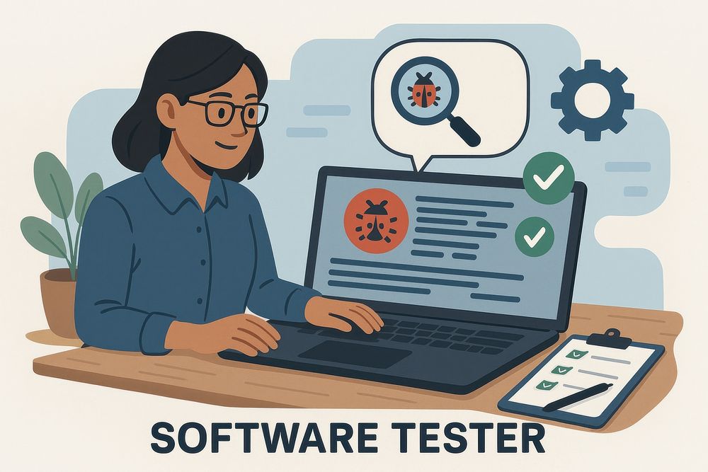 Software testing process illustration. | Free Photo Illustration - rawpixel