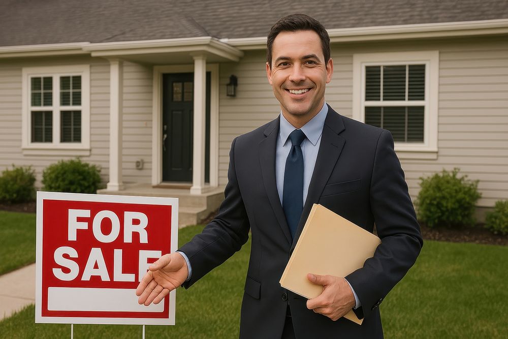 Real estate agent selling home | Free Photo - rawpixel