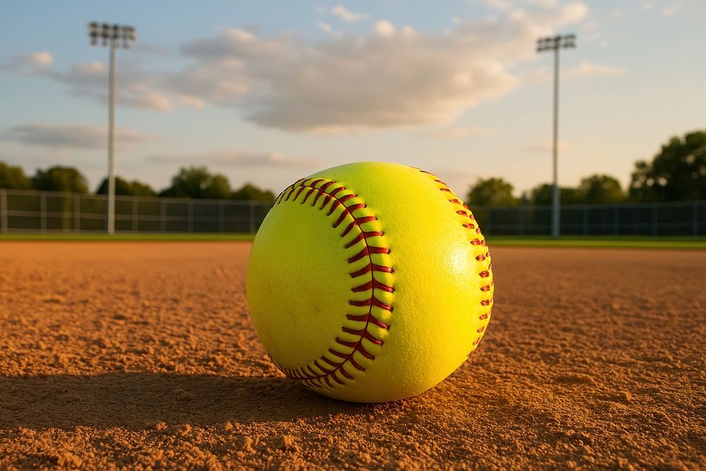 Softball field sunset game | Free Photo - rawpixel