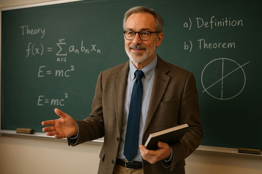 Professor explaining complex math concepts. | Free Photo - rawpixel