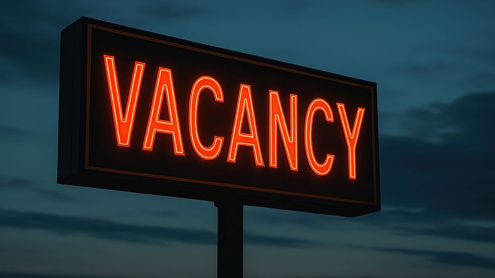 Neon vacancy sign glowing | Free Photo - rawpixel