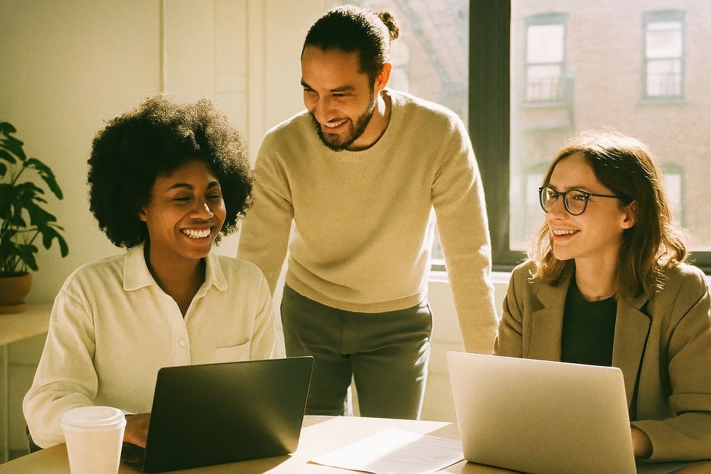 Diverse team collaboration success | Free Photo - rawpixel