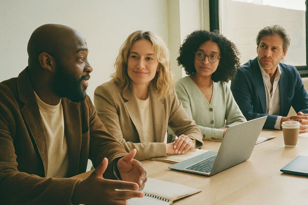 Diverse team in meeting room | Free Photo - rawpixel