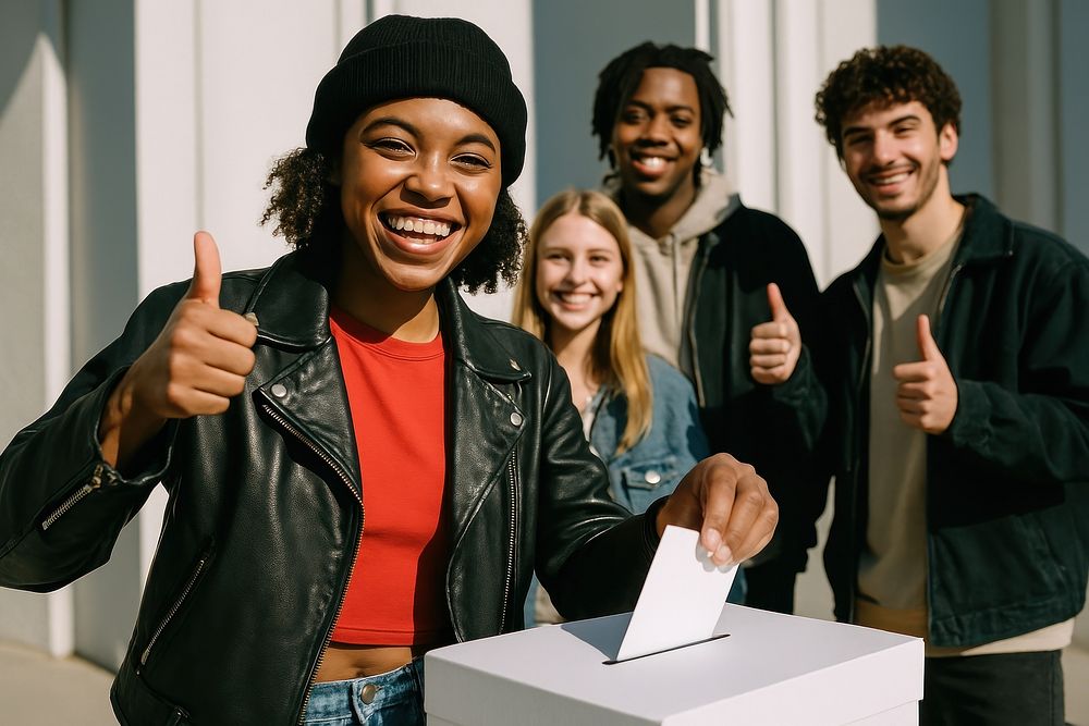 Diverse group voting together happily. | Free Photo - rawpixel