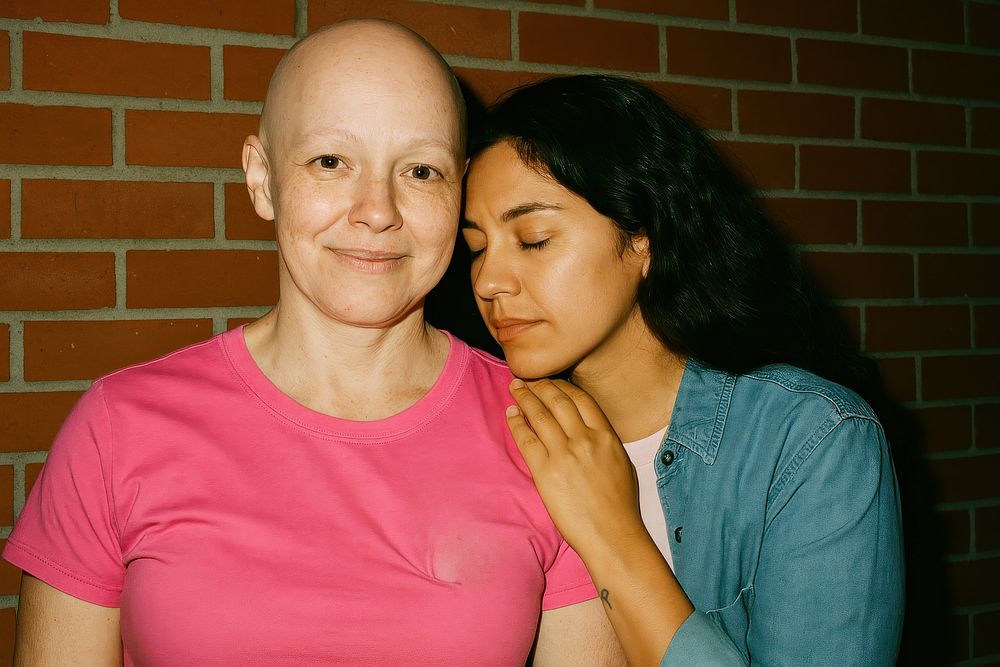 Supportive embrace, cancer journey | Free Photo - rawpixel
