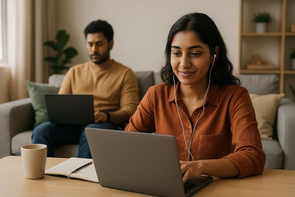 Remote work productivity at home | Free Photo - rawpixel