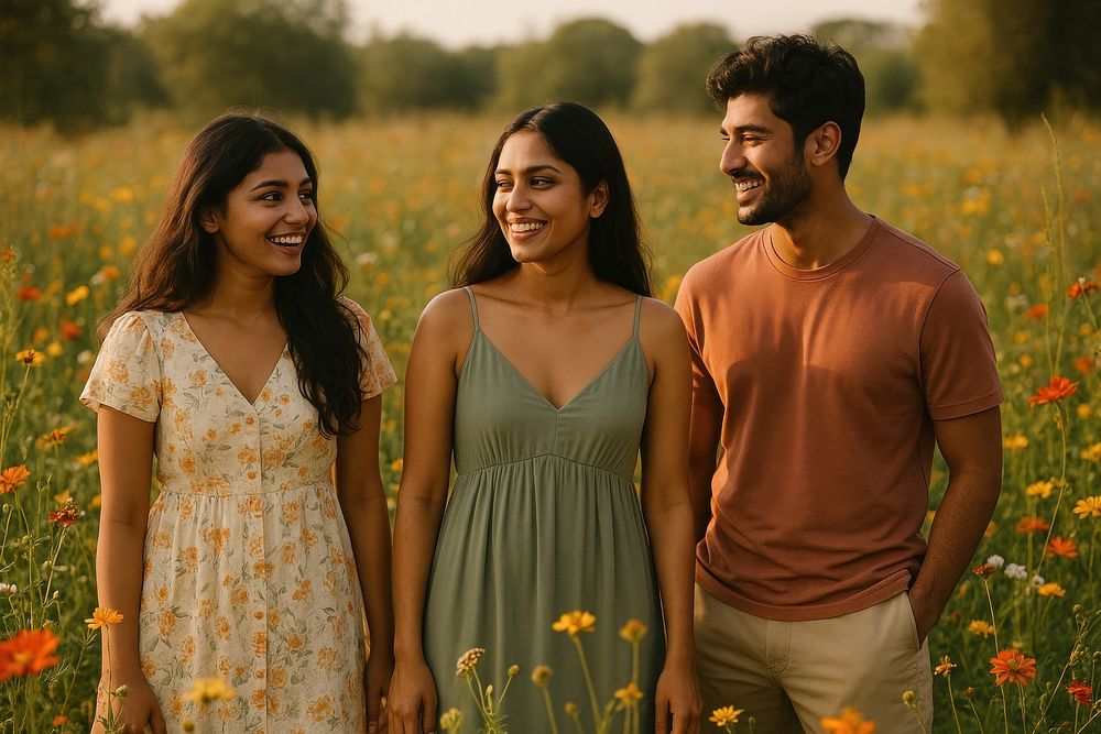 Friends enjoying nature together. | Free Photo - rawpixel