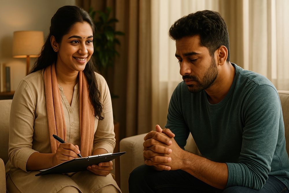 Therapy session fostering understanding. | Free Photo - rawpixel