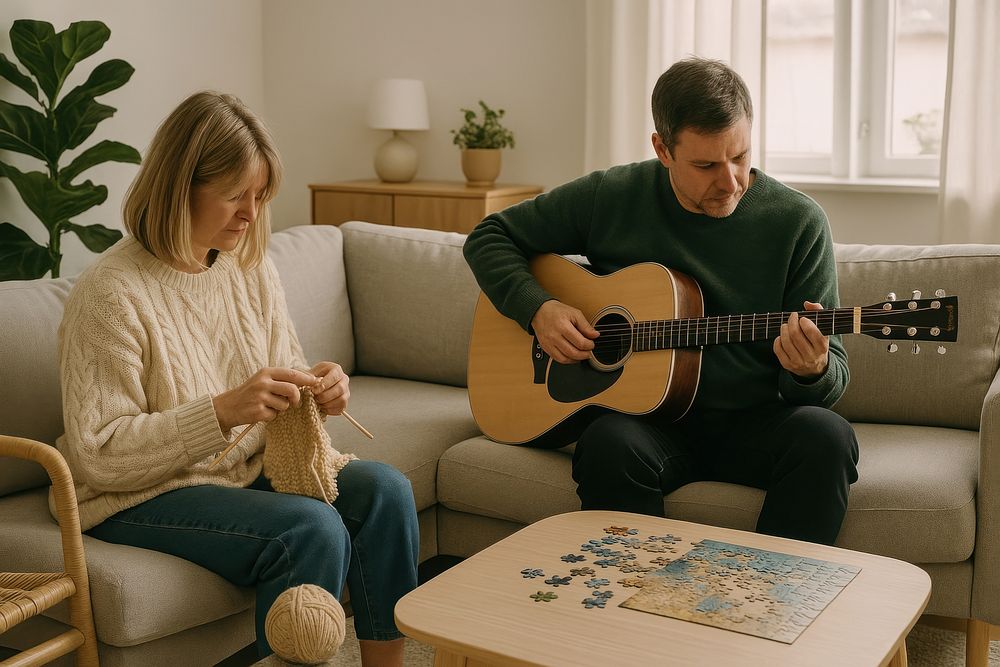 Cozy indoor hobbies together | Free Photo - rawpixel