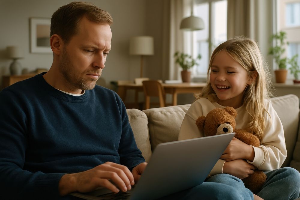 Father daughter bonding moment | Free Photo - rawpixel