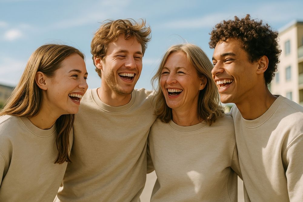 Diverse group laughing together | Free Photo - rawpixel