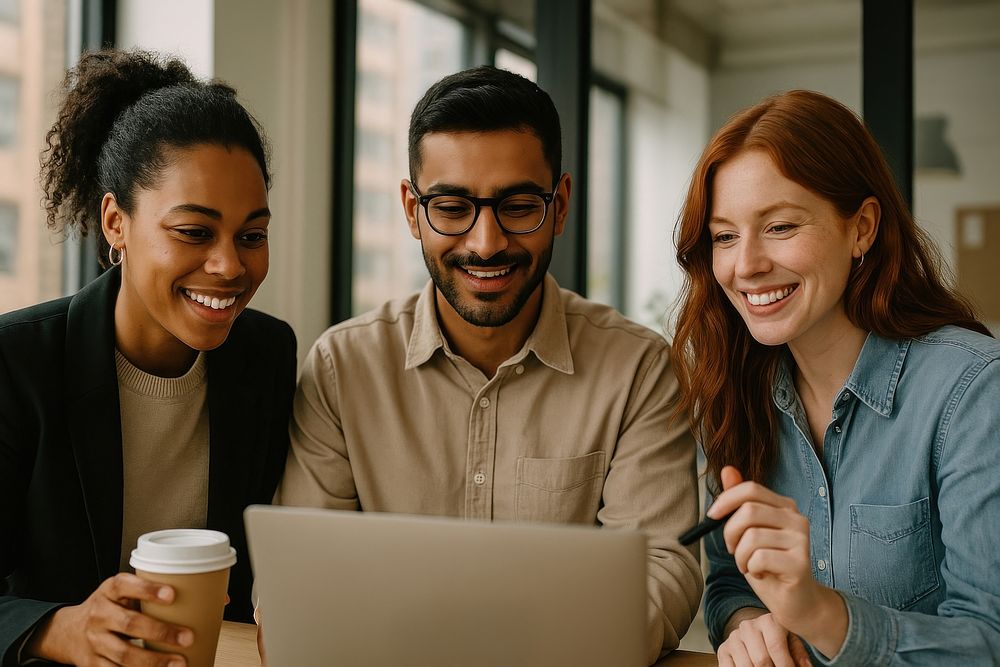 Diverse team collaboration success | Free Photo - rawpixel