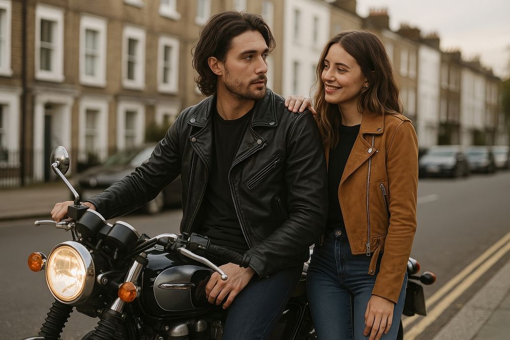 Couple enjoying motorcycle ride together | Free Photo - rawpixel
