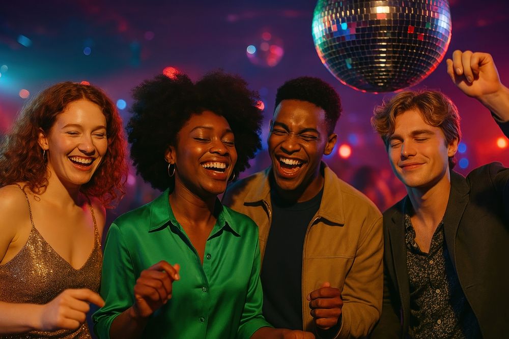 Joyful friends dancing together | Free Photo - rawpixel