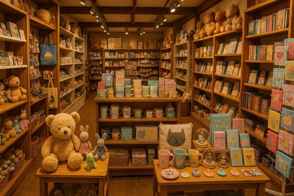 Charming gift shop adorable items. | Free Photo - rawpixel