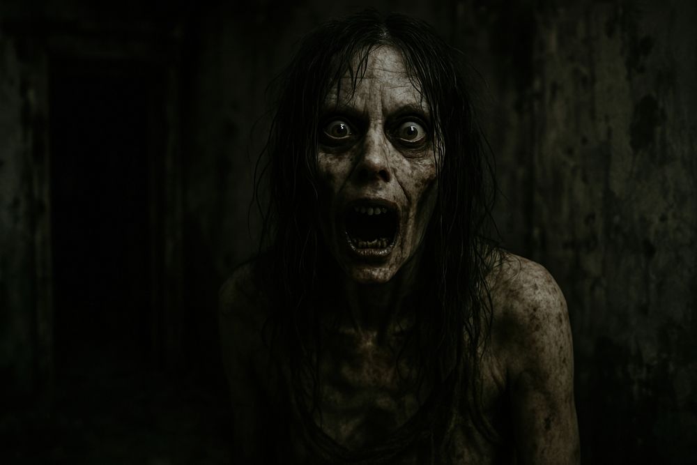 Terrifying horror figure in darkness | Free Photo - rawpixel