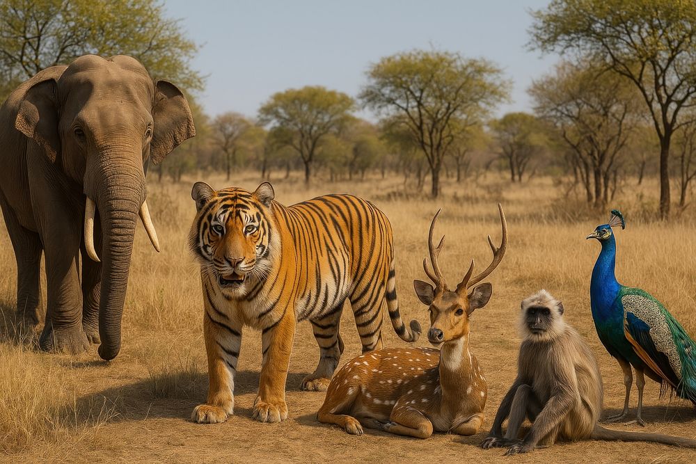 Wildlife harmony in nature | Free Photo - rawpixel