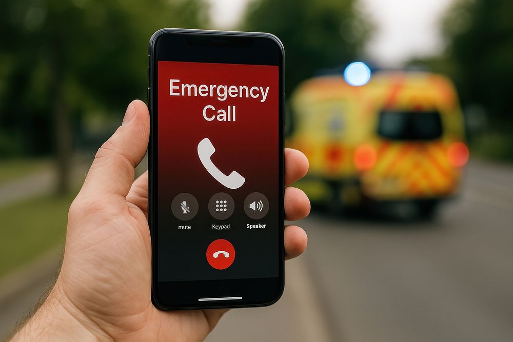 Emergency call on smartphone screen | Free Photo - rawpixel