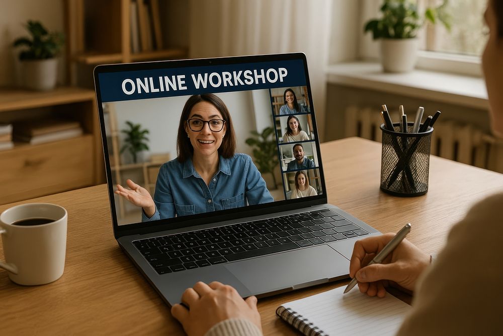 Virtual learning through online workshops. | Free Photo - rawpixel