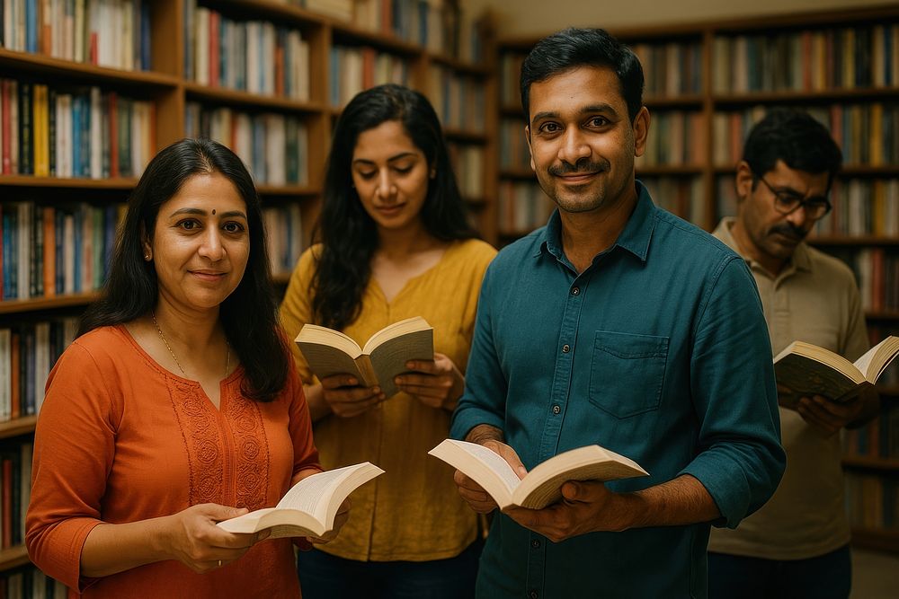 Diverse group reading books | Free Photo - rawpixel