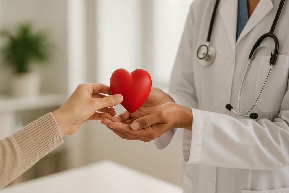 Healthcare compassion heart exchange | Free Photo - rawpixel