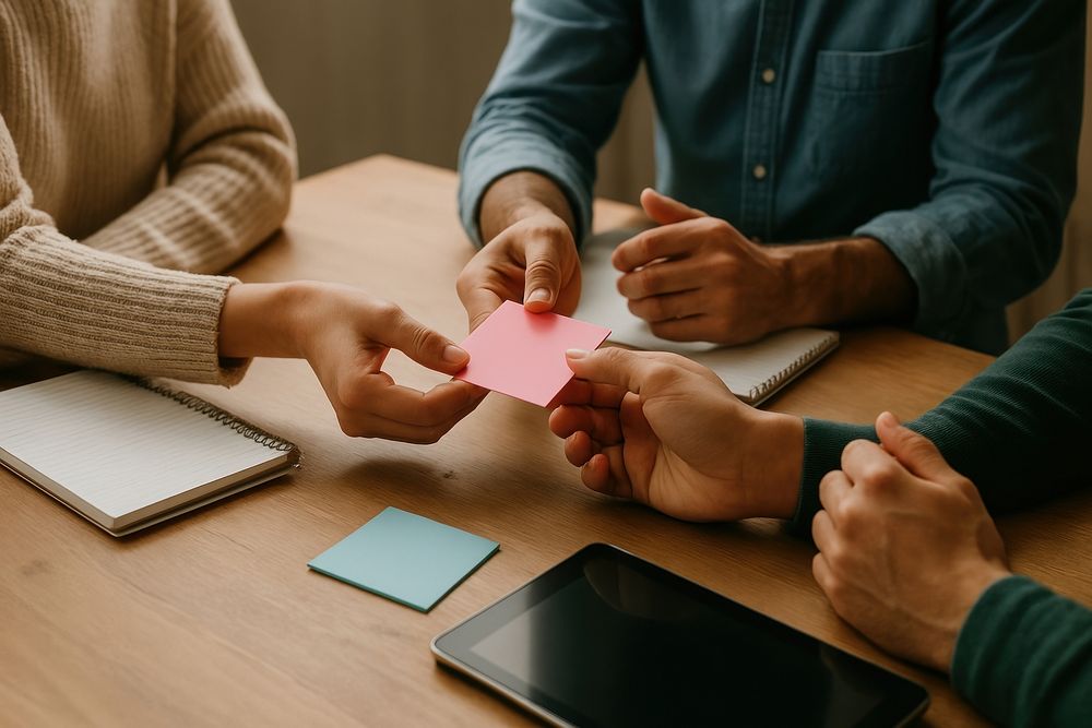 Collaborative teamwork sharing ideas. | Free Photo - rawpixel