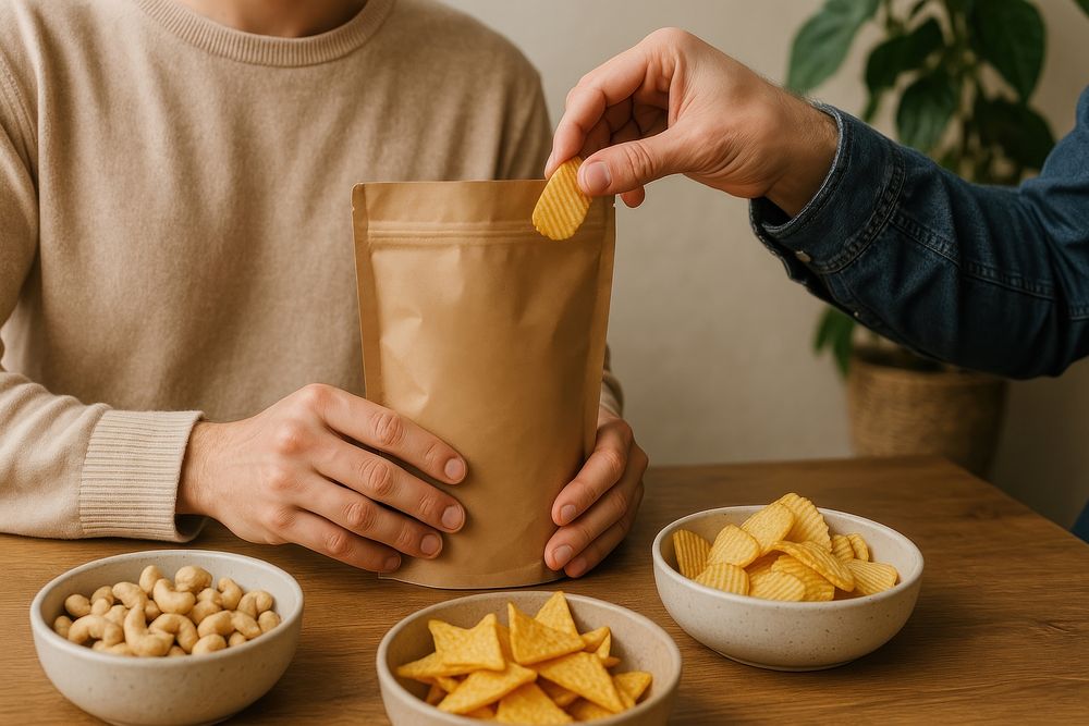 Snack sharing and packaging | Free Photo - rawpixel