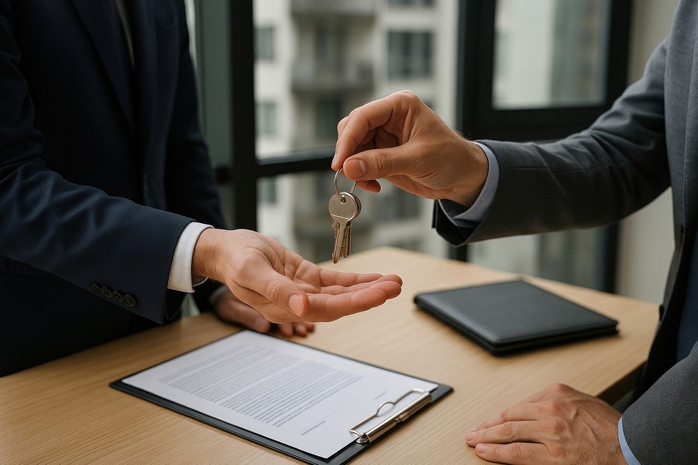 Real estate transaction handshake keys | Free Photo - rawpixel