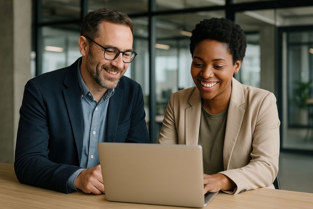 Professional collaboration at work. | Free Photo - rawpixel