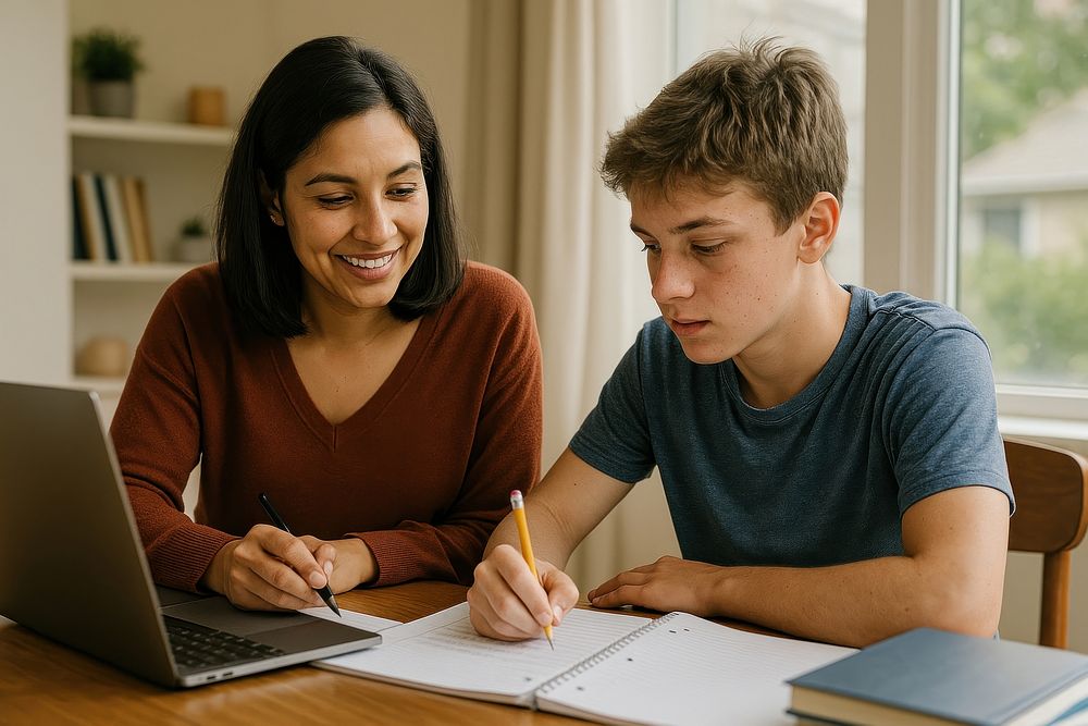 Tutor guides student learning | Free Photo - rawpixel