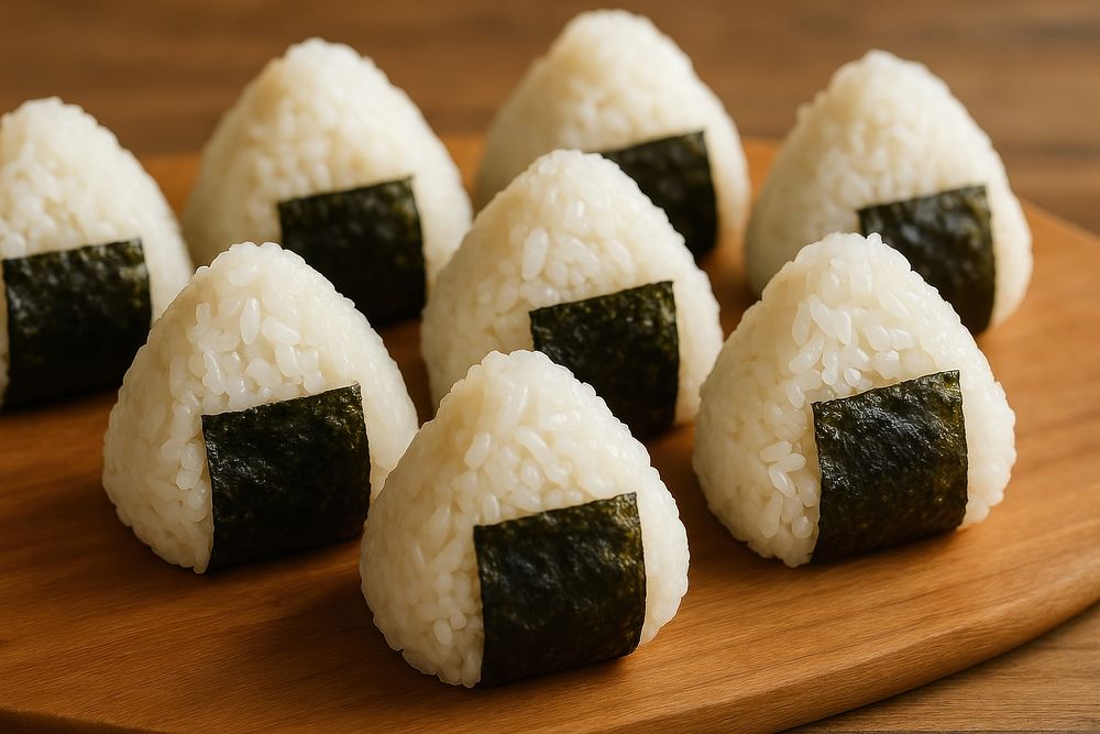 Delicious Japanese rice triangles. | Free Photo - rawpixel