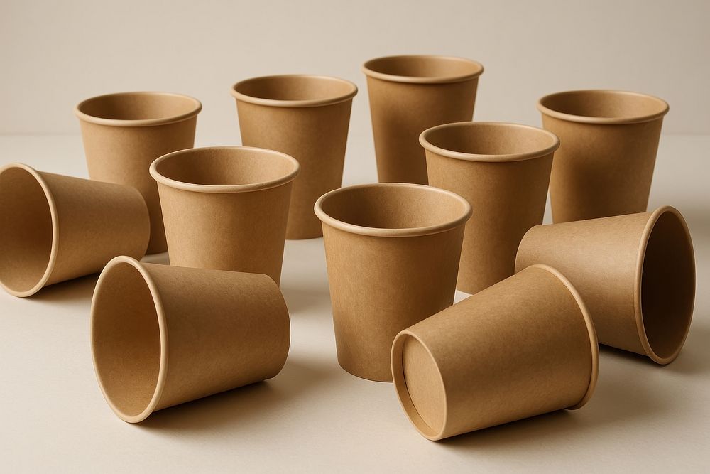 Eco-friendly disposable paper cups | Free Photo - rawpixel