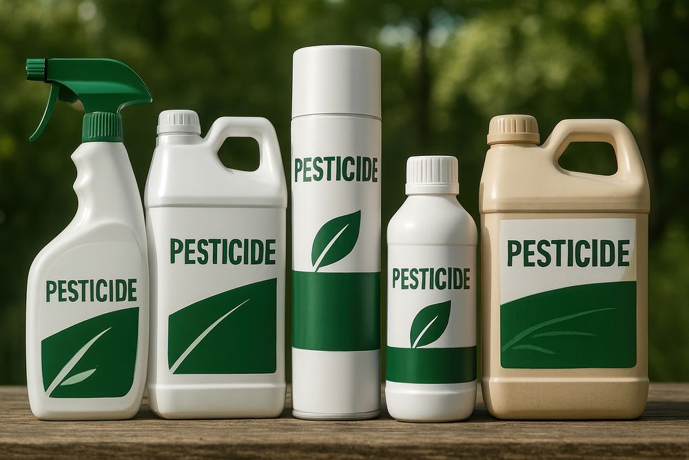 Pesticide containers on table | Free Photo - rawpixel