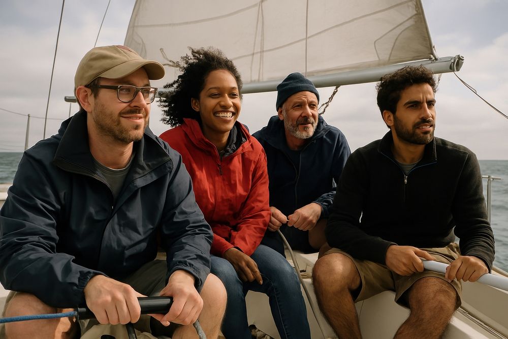 Diverse group sailing adventure | Free Photo - rawpixel