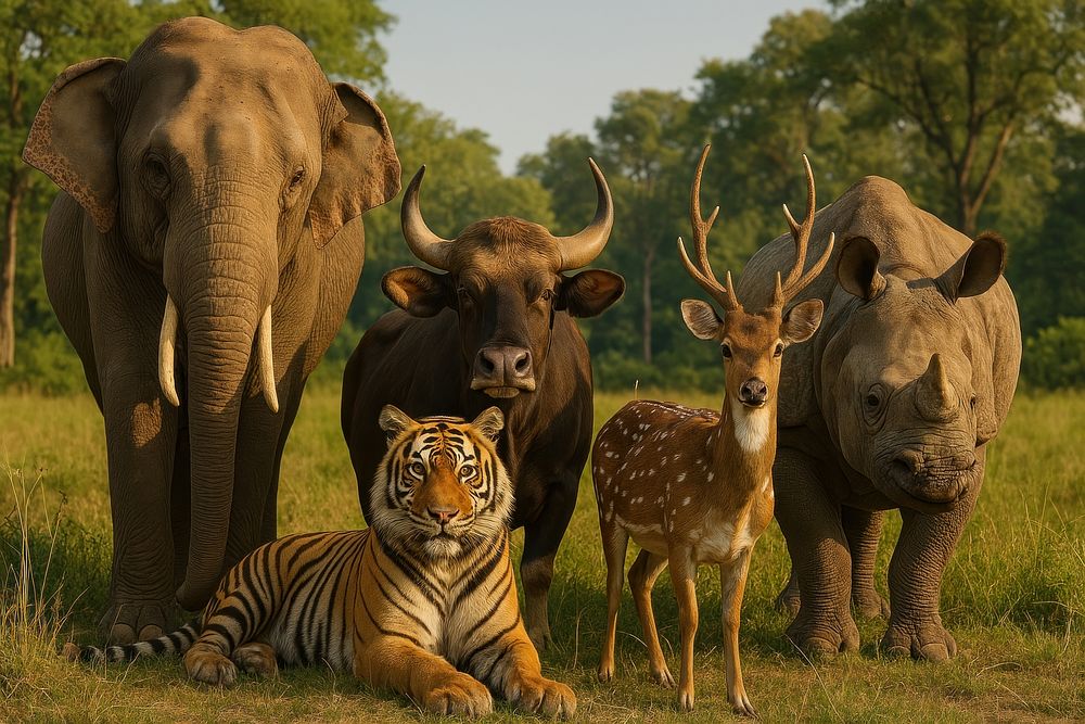 Wildlife harmony in nature | Free Photo - rawpixel