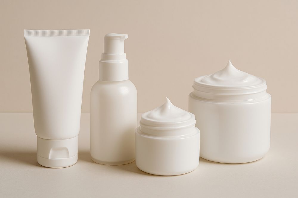 Minimalist skincare product containers | Free Photo - rawpixel