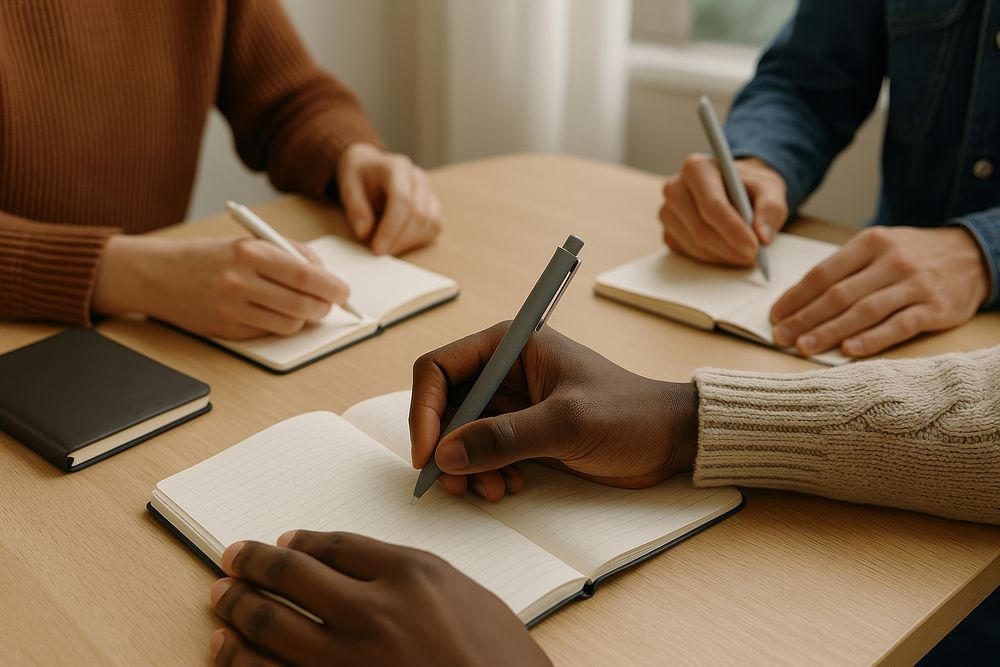 Collaborative writing and note-taking | Free Photo - rawpixel