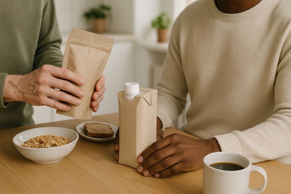 Eco-friendly breakfast packaging | Free Photo - rawpixel