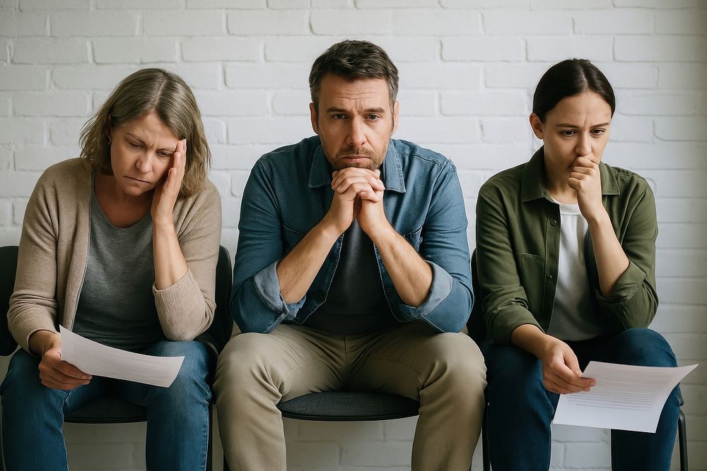 Worried people reading documents. | Free Photo - rawpixel