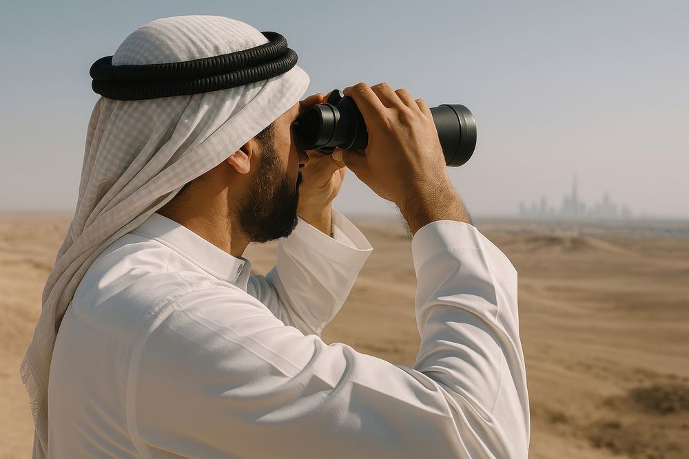 Desert exploration with binoculars. | Free Photo - rawpixel