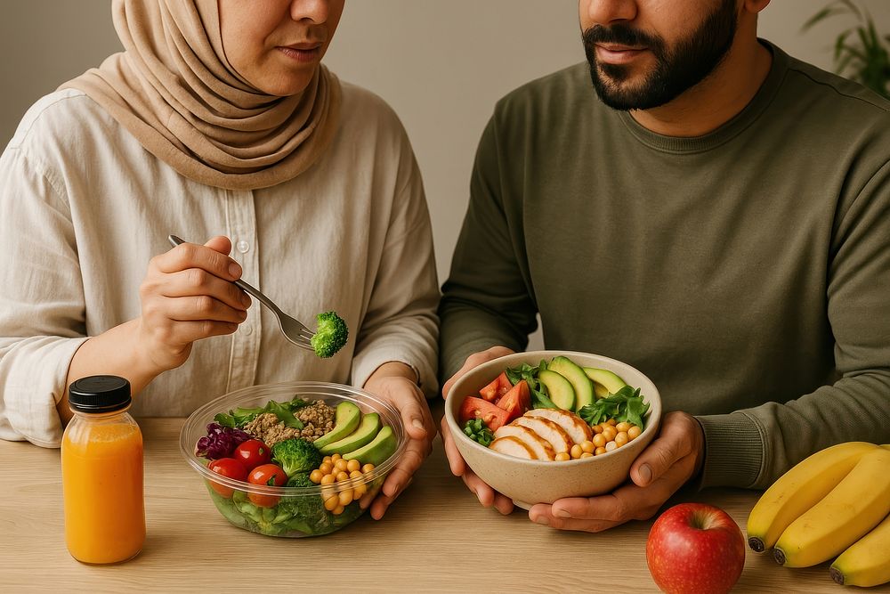 Healthy balanced meal choice | Free Photo - rawpixel