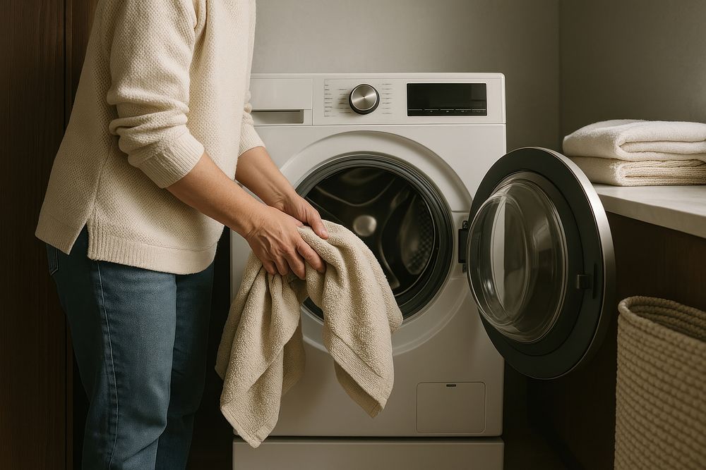 Laundry routine with modern washer | Free Photo - rawpixel