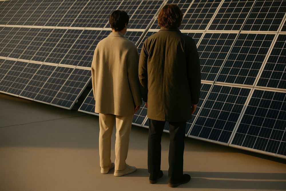 Sustainable energy observation scene | Free Photo - rawpixel