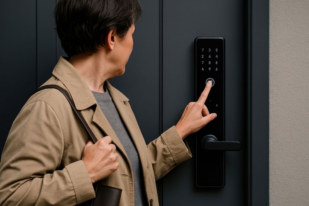Smart lock security access | Free Photo - rawpixel