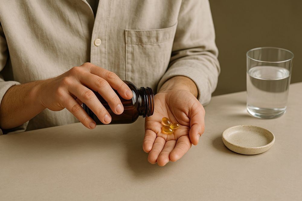 Supplement intake with water | Free Photo - rawpixel