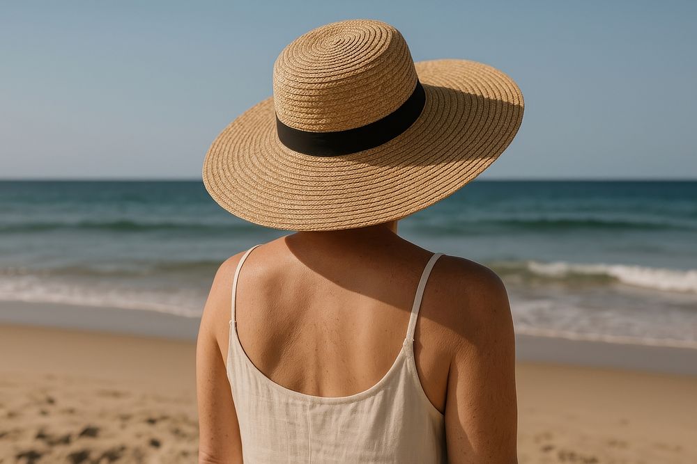 Serene beach solitude view | Free Photo - rawpixel