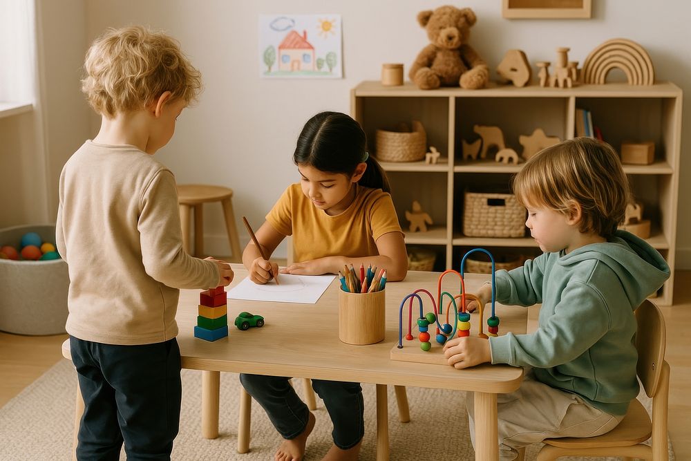 Children playing educational games | Free Photo - rawpixel