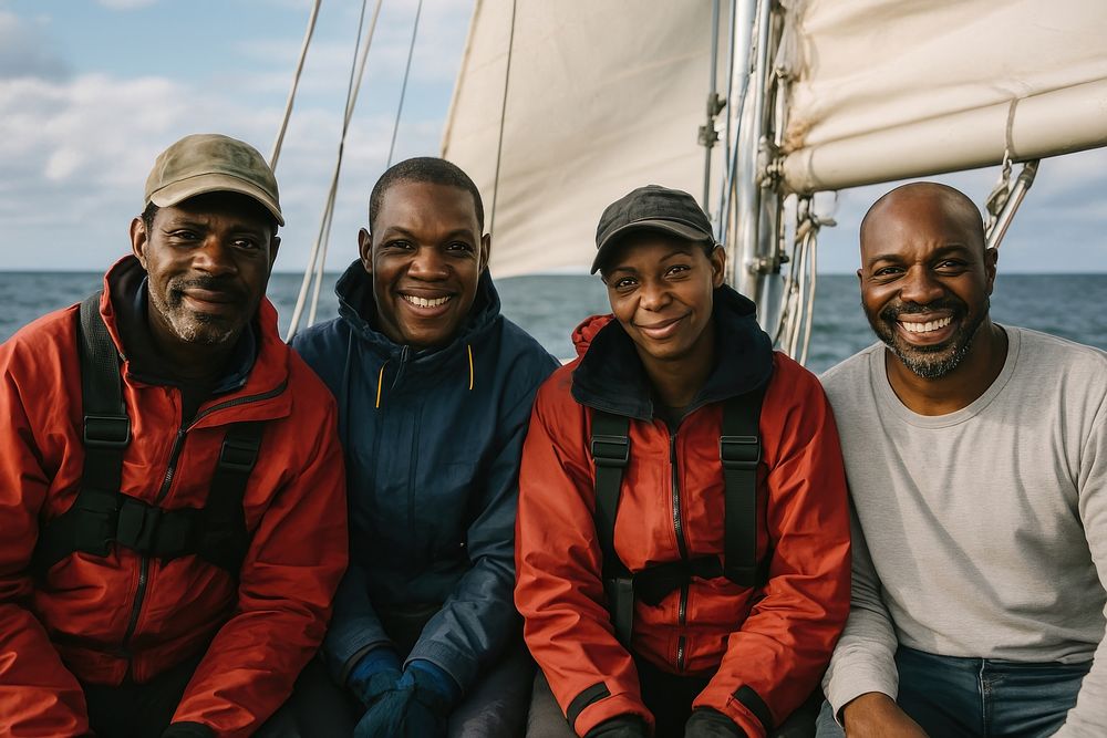 Joyful friends sailing adventure | Free Photo - rawpixel