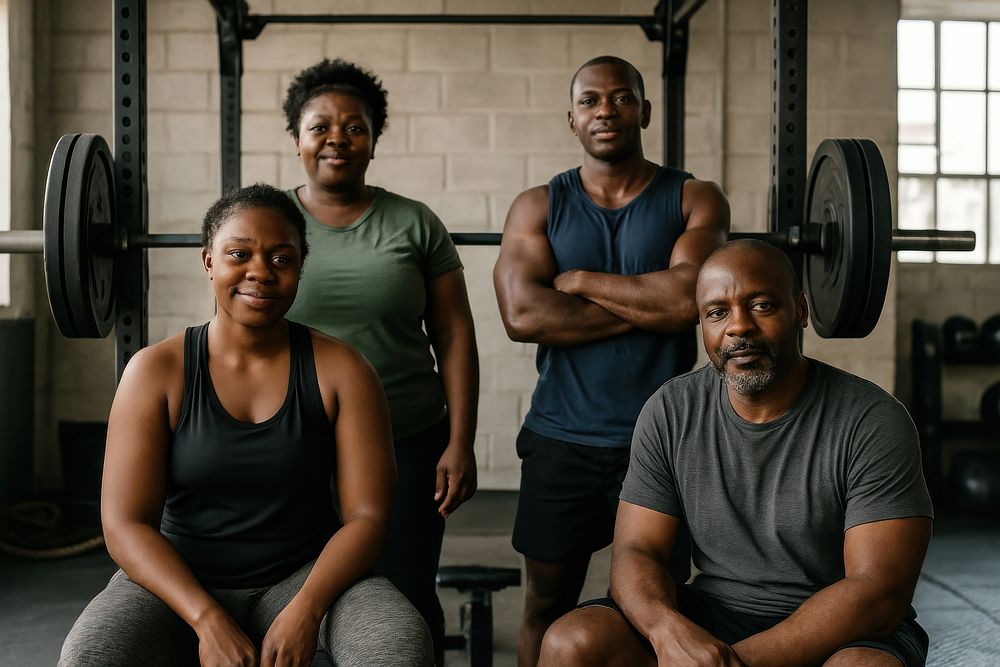 Diverse group strength training | Free Photo - rawpixel